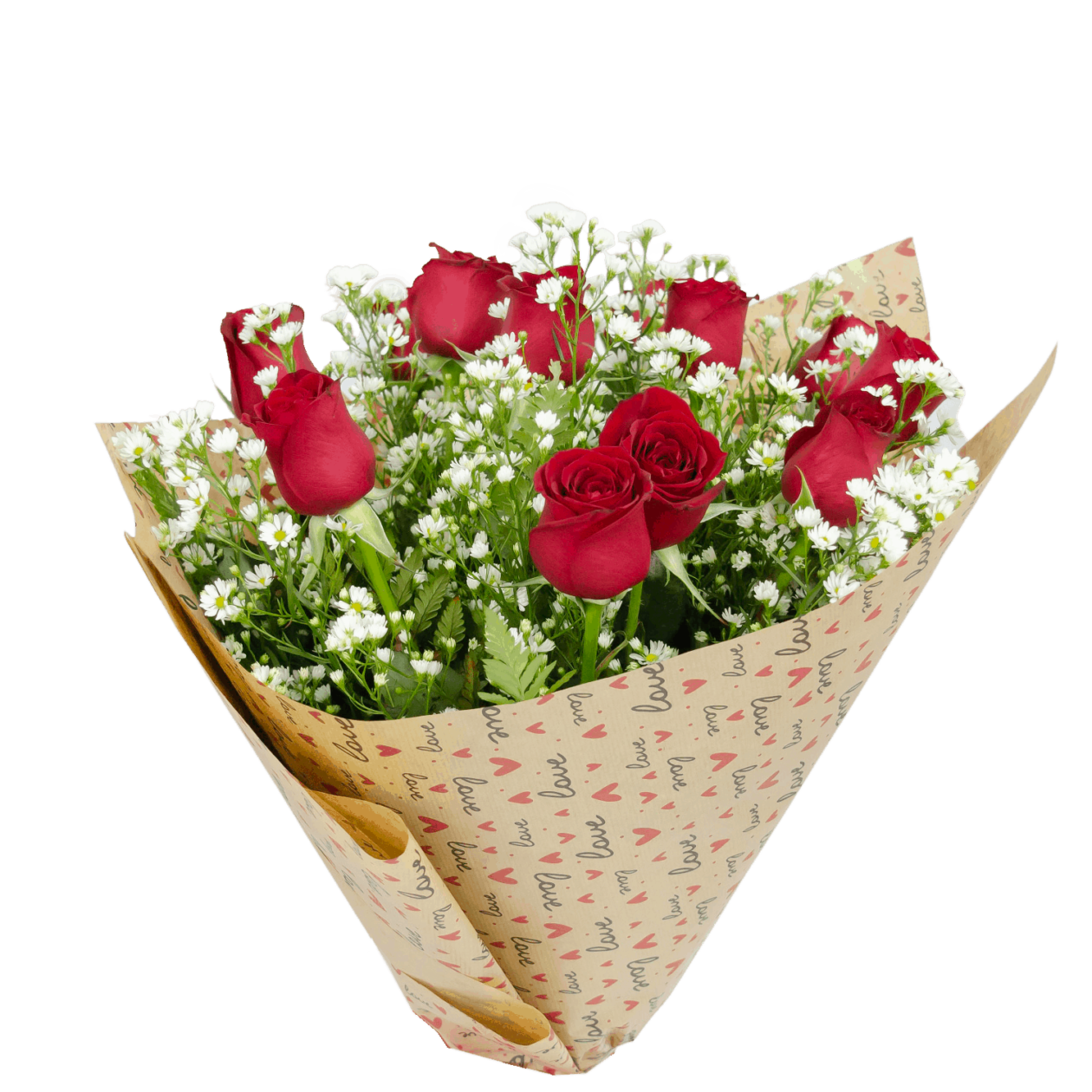 Bouquet Rosas Nacionais – Odair Romeiro – Boutique das Flores