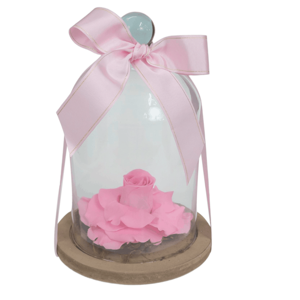 Rosa Eterna Cor De Rosa Odair Romeiro Boutique Das Flores
